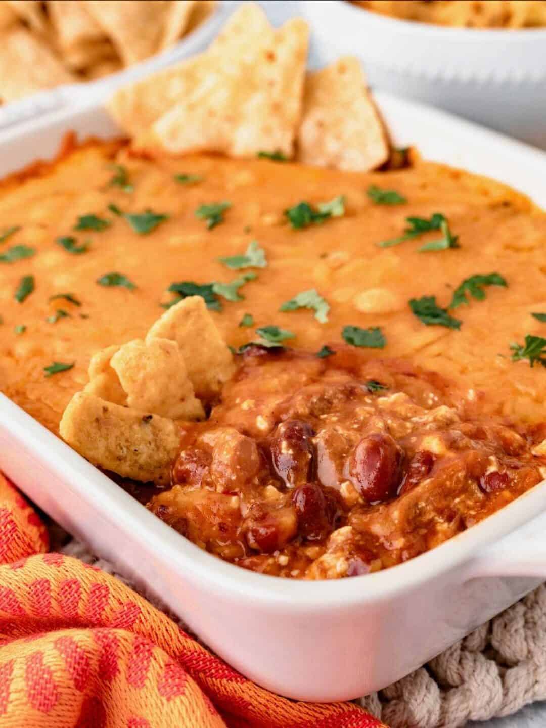 Chili Cream Cheese Dip | Easy Party Dips