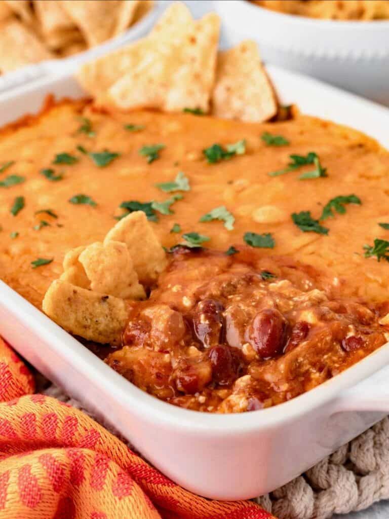 Chili Cream Cheese Dip | Easy Party Dips