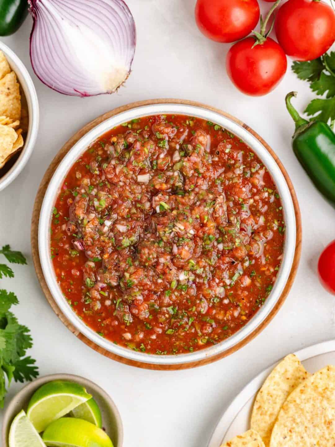 Fire Roasted Salsa | Easy Party Dips