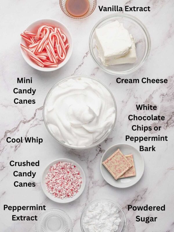 Candy Cane Peppermint Dip | Easy Party Dips