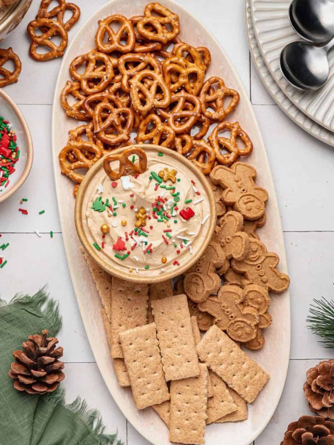 Sweet Gingerbread Dip - Bursting with Holiday Flavor! | Easy Party Dips