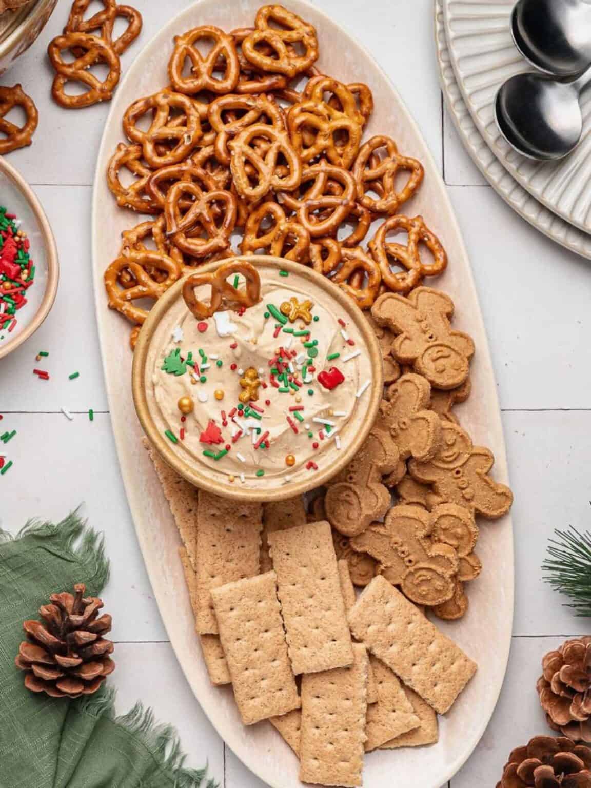 Sweet Gingerbread Dip - Bursting with Holiday Flavor! | Easy Party Dips