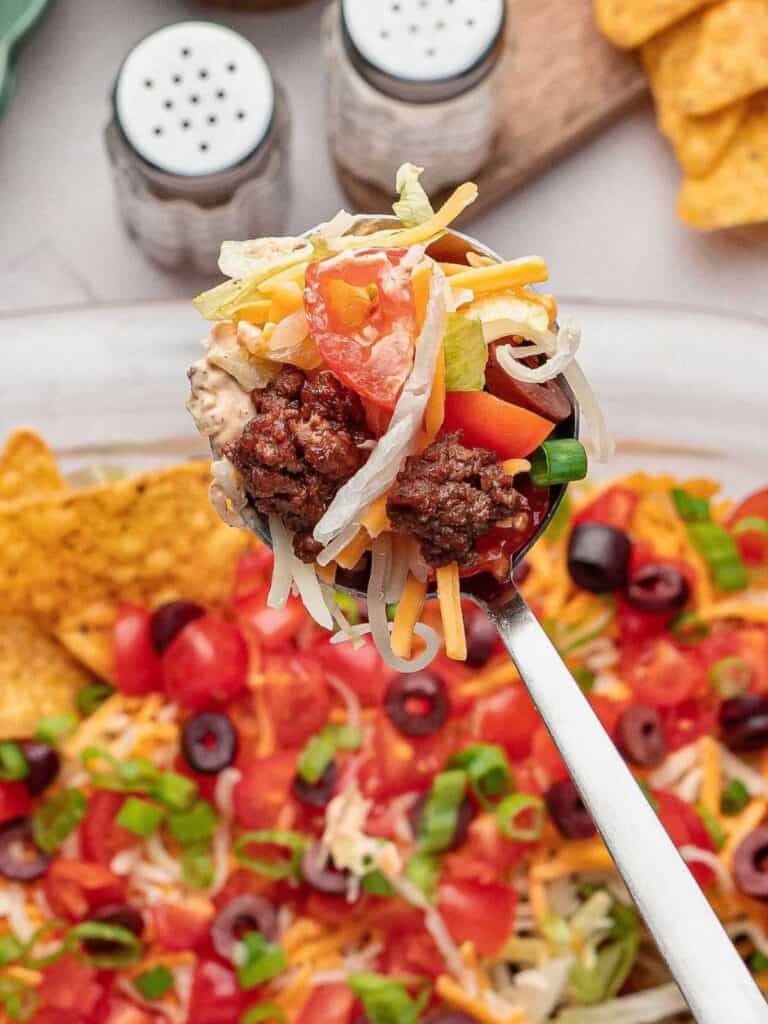 Layered Taco Dip - The Ultimate Party Appetizer! | Easy Party Dips