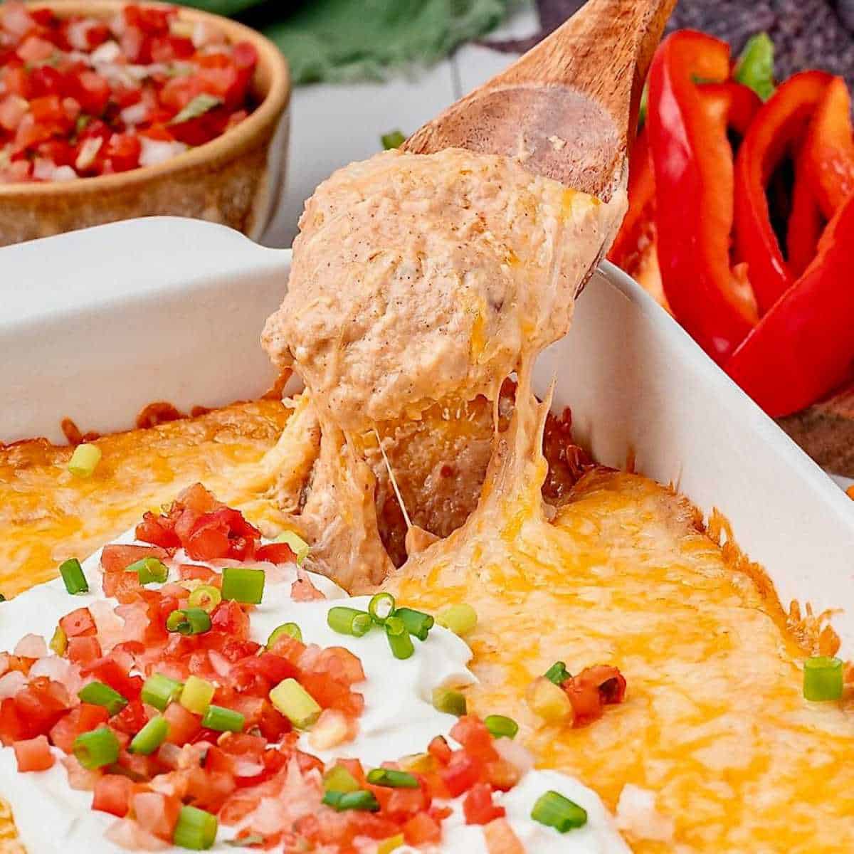 Texas Trash Dip - Easy Party Appetizer! | Easy Party Dips